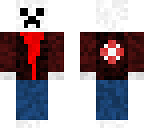 white creeper | Minecraft Skin