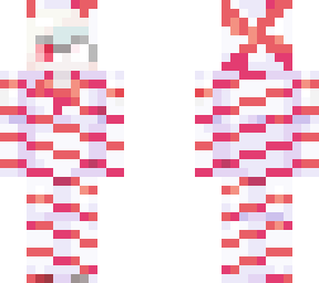 Anthropomorphic Candy Cane | Minecraft Skin