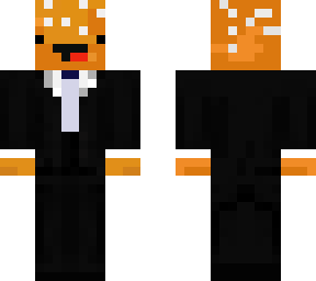 Derpy Burger In Suit | Minecraft Skin