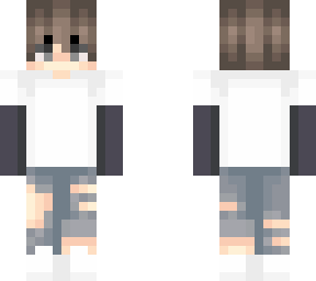 white shirt base | Minecraft Skin