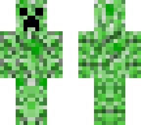 Secret Agent Creeper | Minecraft Skin