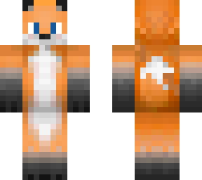 Fox with cool ears | Minecraft Skin