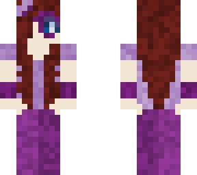 Purple Guardian - Girl | Minecraft Skin