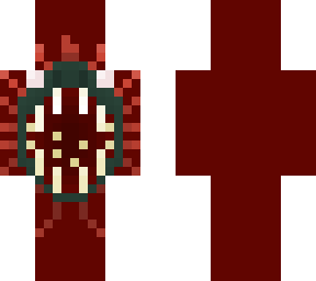 Whispering death: pixel art and R | Minecraft Skin