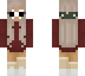 aesthetic with goggles | Minecraft Skin