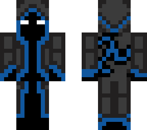 blue trimmed cloak | Minecraft Skin