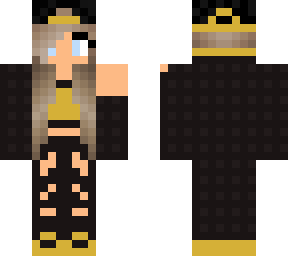 Black and Gold | Minecraft Skin