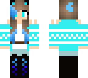 Blue Hunter | Minecraft Skin