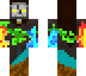 Elemental Time steve | Minecraft Skin