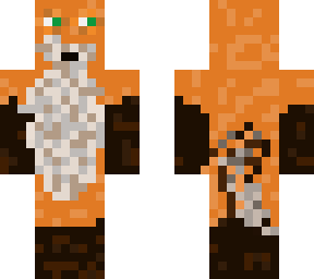 foxttell11 the fox behind a mask | Minecraft Skin