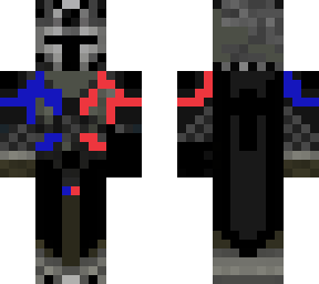Black banner | Minecraft Skin