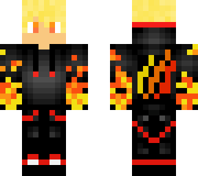 Fire Boy | Minecraft Skin