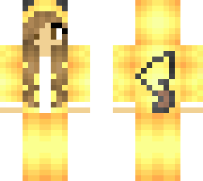 pikachu girl | Minecraft Skin