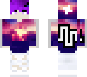 Galaxy boy | Minecraft Skin