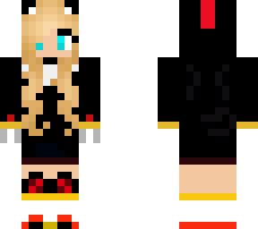 Kittygirl1000 Shadow girl | Minecraft Skin