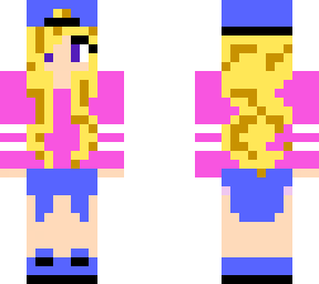 backwards hat girl | Minecraft Skins