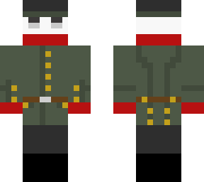 ww1 roleplay imperial german soldier country human | Minecraft Skin
