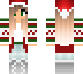 CUTE CHRISTMAS GIRL2 | Minecraft Skin