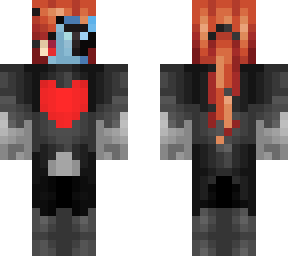 Undertale Genocide Undyne | Minecraft Skin