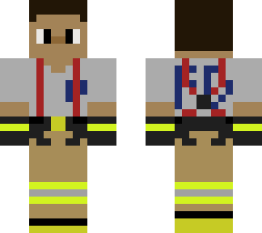 FireFighter Richard | Minecraft Skin