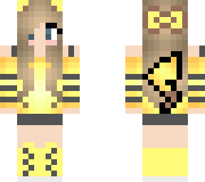 Pikachu Girl Edit | Minecraft Skin
