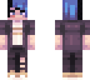 the black silence | Minecraft Skins