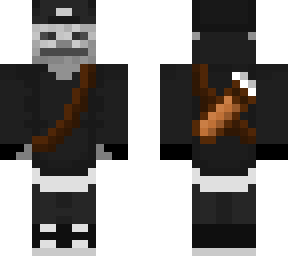 Updated Skeleton PVP Boy with quiver! | Minecraft Skin