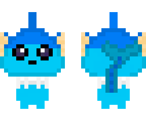 Vaporeon Minecraft Skins