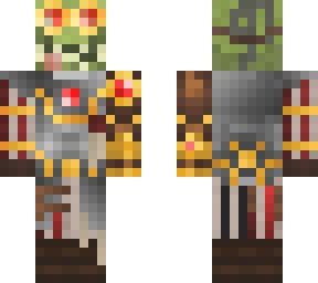 Minecraft Steampunk Orc Goggles | Minecraft Skin