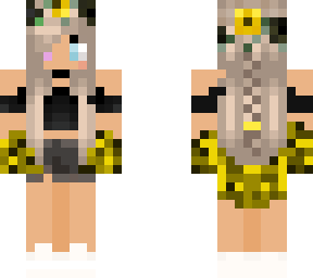 Yellow aesthetics | Minecraft Skin