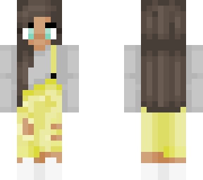 girl skin overalls | Minecraft Skins