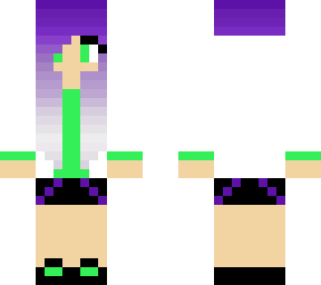 Hoodie Girl | Minecraft Skin