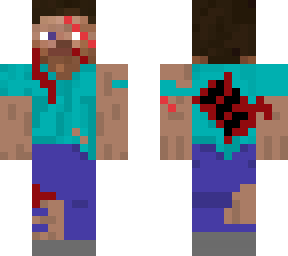 Battle Damaged Steve | Minecraft Skin