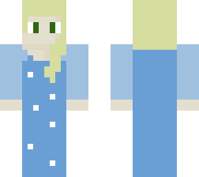 Queen Elsa (frozen) | Minecraft Skin