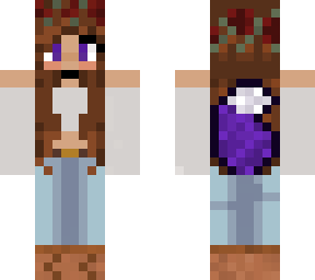 Cute Werewolf girl | Minecraft Skin