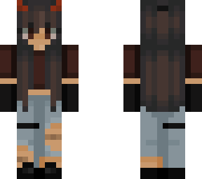 devil horns | Minecraft Skin