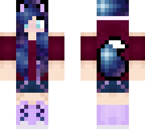 Galaxy Fox | Minecraft Skin