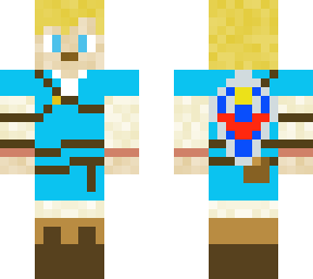 Botw Link Base Zelda Minecraft Skins