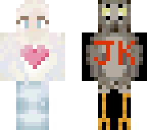 Look on the skin's back | Minecraft Skin