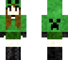 creeper girl | Minecraft Skins