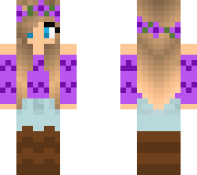 Flower Girl Minecraft Skin