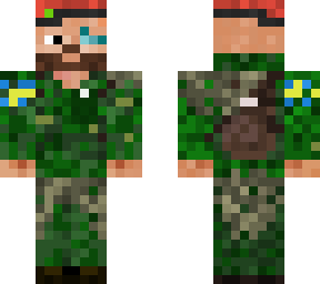 Iskall at War | Minecraft Skin
