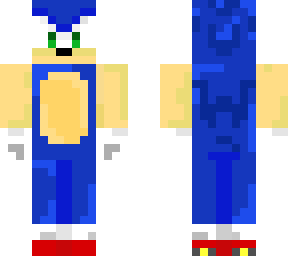 Modern Sonic Minecraft Skins