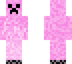 Pink Creeper | Minecraft Skin