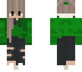 green pullover lol | Minecraft Skin