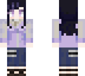 Hinata Hyuga Minecraft Skin