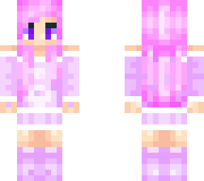 Pink Moon Girl | Minecraft Skin