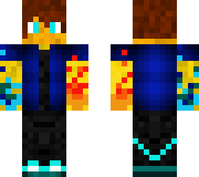 fire boy v2 | Minecraft Skins