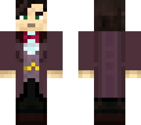 11th Doctor with removable coat | Minecraft Skin