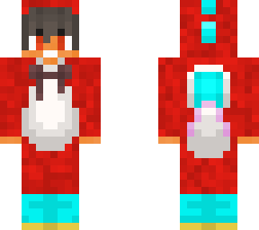 Red Roman Yoshi Skin | Minecraft Skin